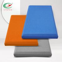 China Harmless Nontoxic Fabric Wrapped Sound Panels , Moistureproof Acoustic Panel Fabric for sale