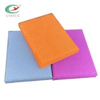 China Auditorium Wall Fabric Acoustic Panel Soundproof Fire Retardant for sale