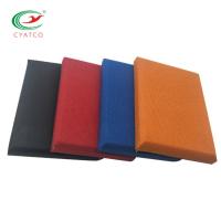 China Mildewproof Cloth Fabric Acoustic Panel Harmless For Theater for sale