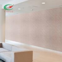 China Thickness 9mm Felt Wall Panels PET Soundproof Fire Retardant For Office for sale