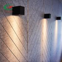 China V Groove Cutting Felt Wall Panels Stable PET Material Practical for sale