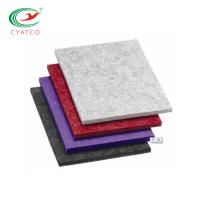 China Carved Hanging Office PET Acoustic Panels Odorless Lightweight for sale