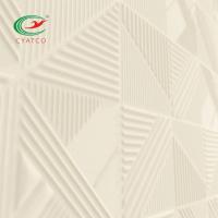 China Butterfly Textured Polyester Fiber Acoustic Panel Nontoxic Fireproof for sale