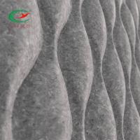 China Interior Fireproof Wavy Textured Wall Panels Multicolor Decorative for sale
