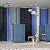 China Recycled PET 3D Polyester Fiber Acoustic Panel Mildewproof Durable for sale