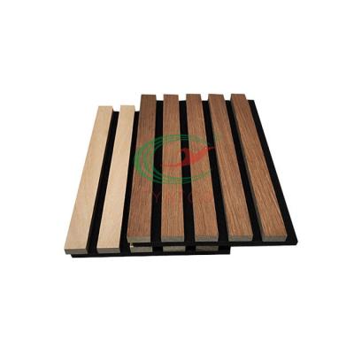 China Mildewproof Acoustic Timber Wall Panels , Multiscene Wood Paneling Soundproof for sale