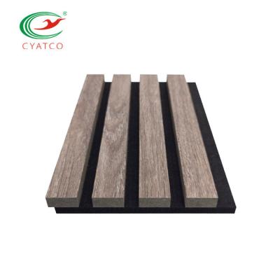 China Multipurpose Wood Acoustic Panel , Harmless Sound Proof Wooden Board for sale