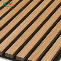China Tasteless Acoustic Slat Wall Panel Sound Absorbing Multiscene for sale