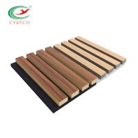 China Multipurpose Wood Acoustic Panel , Harmless Sound Proof Wooden Board for sale