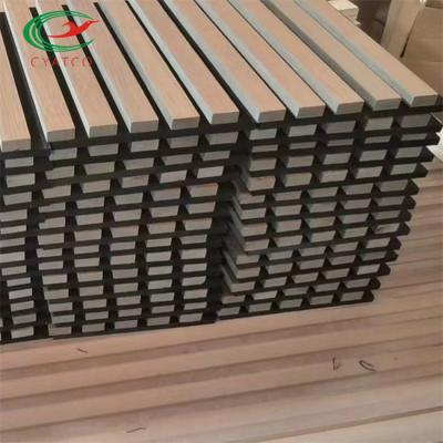 China Harmless Apartment Sound Acoustic Panel Interior Fire Retardant Wood for sale