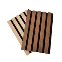 China Tasteless Ceiling Sound Absorbing Wood Panels Mildewproof Nontoxic for sale