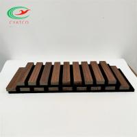 China Practical Wood Soundproof Panels , MDF Acoustic Wood Slat Ceiling for sale