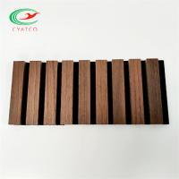 China FSC Wooden Sound Acoustic Panel Veneer Mildewproof For Living Room for sale
