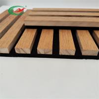 China Office Oak Acoustic Wood Wall Panels , Multiscene Sound Insulation Wood Panels for sale
