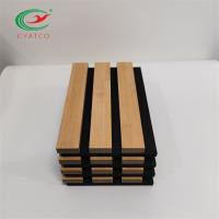 China Decorative Sound Acoustic Panel 3D Slat Wall Panels For Auditorium Hall for sale
