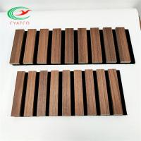 China Soundproof Acoustic Wood Wall Panel Heat Insulated 2400x600mm for sale