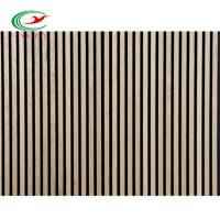 China Soundproof Acoustic Wood Wall Panel Heat Insulated 2400x600mm for sale