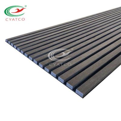 China Multiscene 3D Acoustic Wall Panels Wooden Tasteless Soundproof for sale