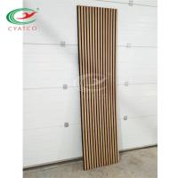 China Fireproof Tasteless Acoustic Wood Ceiling , Odorless Sound Absorbing Acoustic Panel for sale
