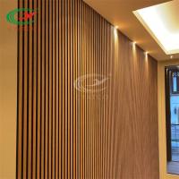 China Moistureproof MDF Acoustic Wood Panels For Walls Sound Absorbing Flavorless for sale