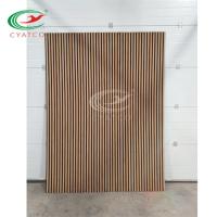 China Flavorless Hotel Wood Slat Acoustic Panels Soundproof Durable for sale