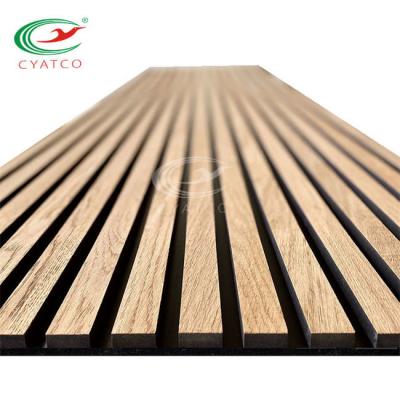 China Durable Harmless Acoustic Wood Panels , Nontoxic Sound Proof Wooden Board for sale