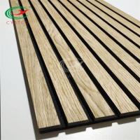 China Sound Absorbing Acoustic Wood Ceiling Panels Fireproof Harmless for sale