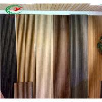 China Multiscene 3D Acoustic Wall Panels Wooden Tasteless Soundproof for sale