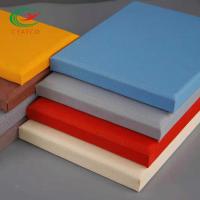 China Stable Fiberglass Fabric Acoustic Panel Multiscene Practical for sale