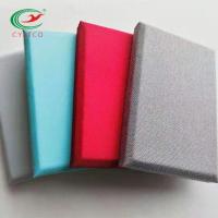 China Odorless Wall Fabric Acoustic Panel Moistureproof For Office for sale