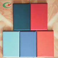 China Nontoxic Fabric Wrapped Acoustic Panels , Flameproof Noise Reduction Fabric Panels for sale