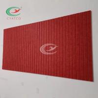 China Soundproof Felt Panels For Walls , Meeting Room Polyester Fiber Acoustic Panel for sale