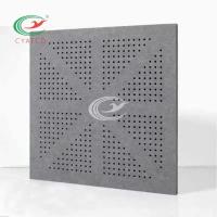 China Tasteless Polyester Felt Wall Panels Thickness 12mm For Meeting Room for sale