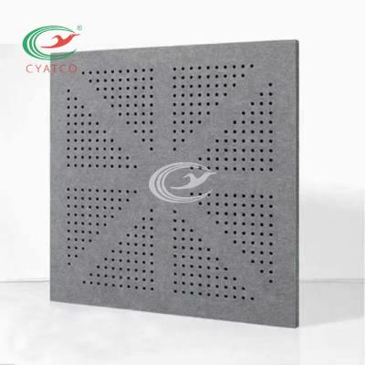China Tasteless Polyester Felt Wall Panels Thickness 12mm For Meeting Room for sale