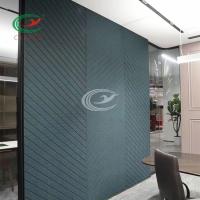 China Odorless Lightweight PET Felt Acoustic Panels , Flame Retardant Felt Wall Cladding for sale