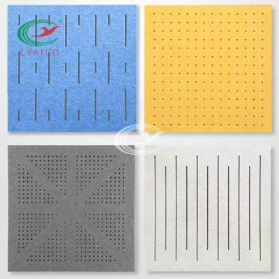 China Stable Harmless Acoustic PET Felt Panels , Multipurpose Felt Wall Board for sale