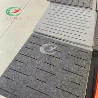 China Odorless Soundproof Acoustic Wall Felt , Stable Polyester Fiber Acoustic Board for sale