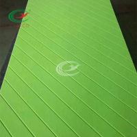 China Mildewproof Acoustic Felt Wall Panels Multicolor Carved Design for sale