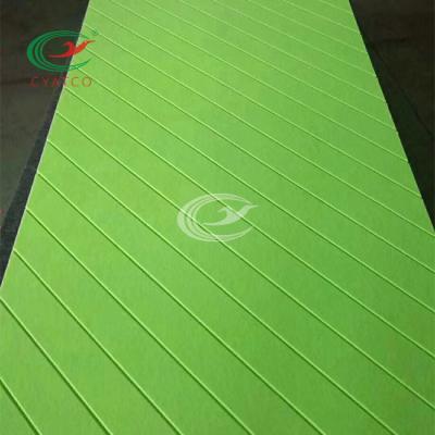 China Mildewproof Acoustic Felt Wall Panels Multicolor Carved Design for sale