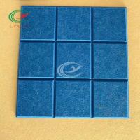 China Odorless Soundproof Acoustic Wall Felt , Stable Polyester Fiber Acoustic Board for sale