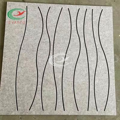 China Multipurpose Harmless Felt Panels Wall , Practical Polyester Fiber Acoustic Board for sale