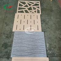 China Tasteless Polyester Felt Wall Panels Thickness 12mm For Meeting Room for sale