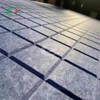 China Lightweight Durable Felt Wall Panels Polyester Fiber Fire Retardant for sale