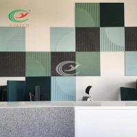 China 2200gsm Felt Wall Panels Meeting Room Sound Absorbing Wall Artwork ASTM E84 US Standard for sale