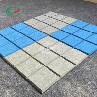 China Lightweight Durable Felt Wall Panels Polyester Fiber Fire Retardant for sale