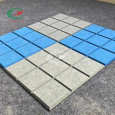 China Lightweight Durable Felt Wall Panels Polyester Fiber Fire Retardant for sale