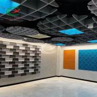 China Recyclable PET Acoustic Ceiling Panels Eco Friendly For Interior Decoration for sale
