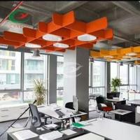 China Recyclable PET Acoustic Ceiling Panels Eco Friendly For Interior Decoration for sale