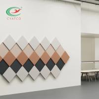 China ODM Square Fiber Acoustic Sound Tiles Flavorless For Office Wall for sale