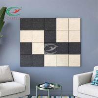 China 2200gsm Felt Wall Panels Meeting Room Sound Absorbing Wall Artwork ASTM E84 US Standard for sale